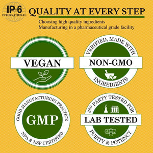 IP6 Gold Immune Support Formula 240 Vegetarian Capsules | Ultimate Vitality