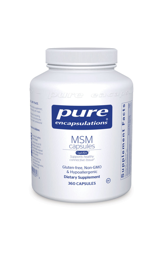 Pure Encapsulations MSM Capsules - 250/360 Capsules | Ultimate Vitality